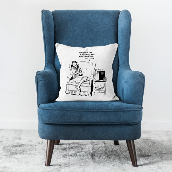 Another Day of Netflix Pillow – RacyRetro